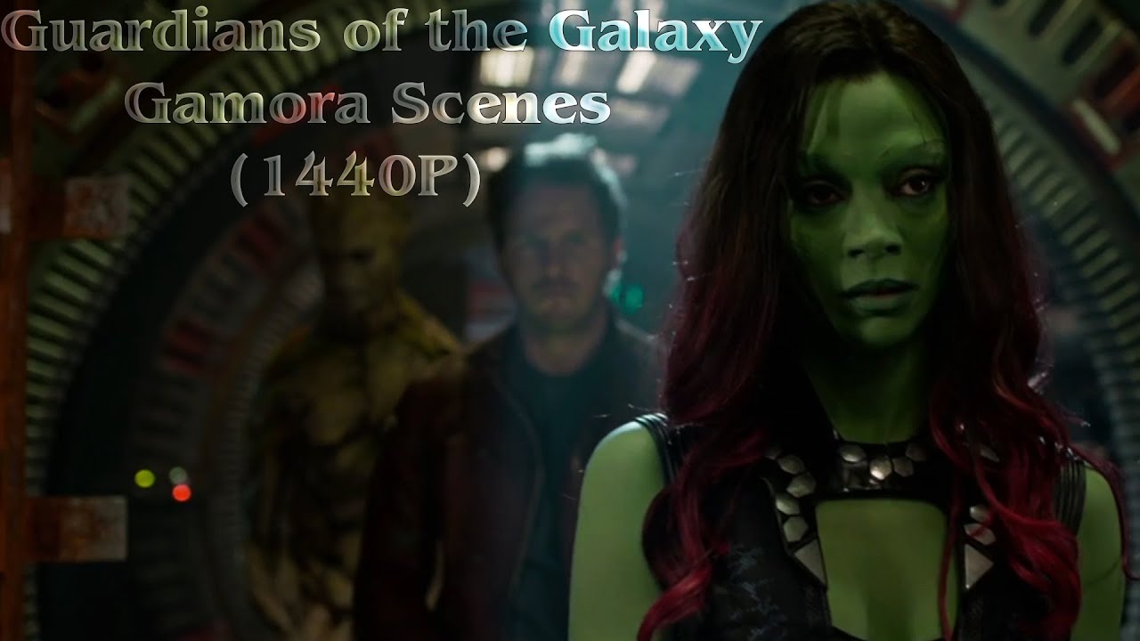 Guardians of the Galaxy - Gamora Scenes (1440P) - YouTube