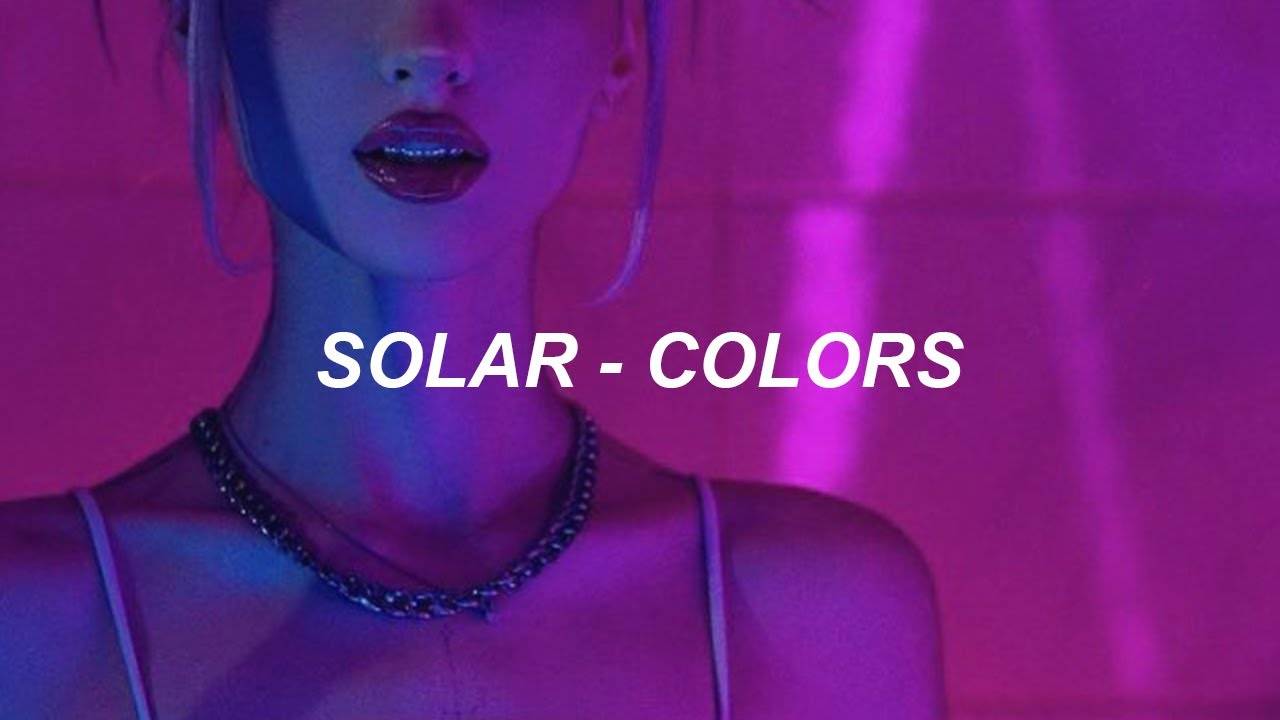 솔라 (Solar) 'Colors' Lyrics - YouTube