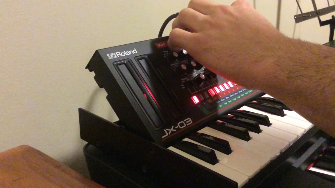 Roland JX-03 Sequencer Jam 3 - YouTube