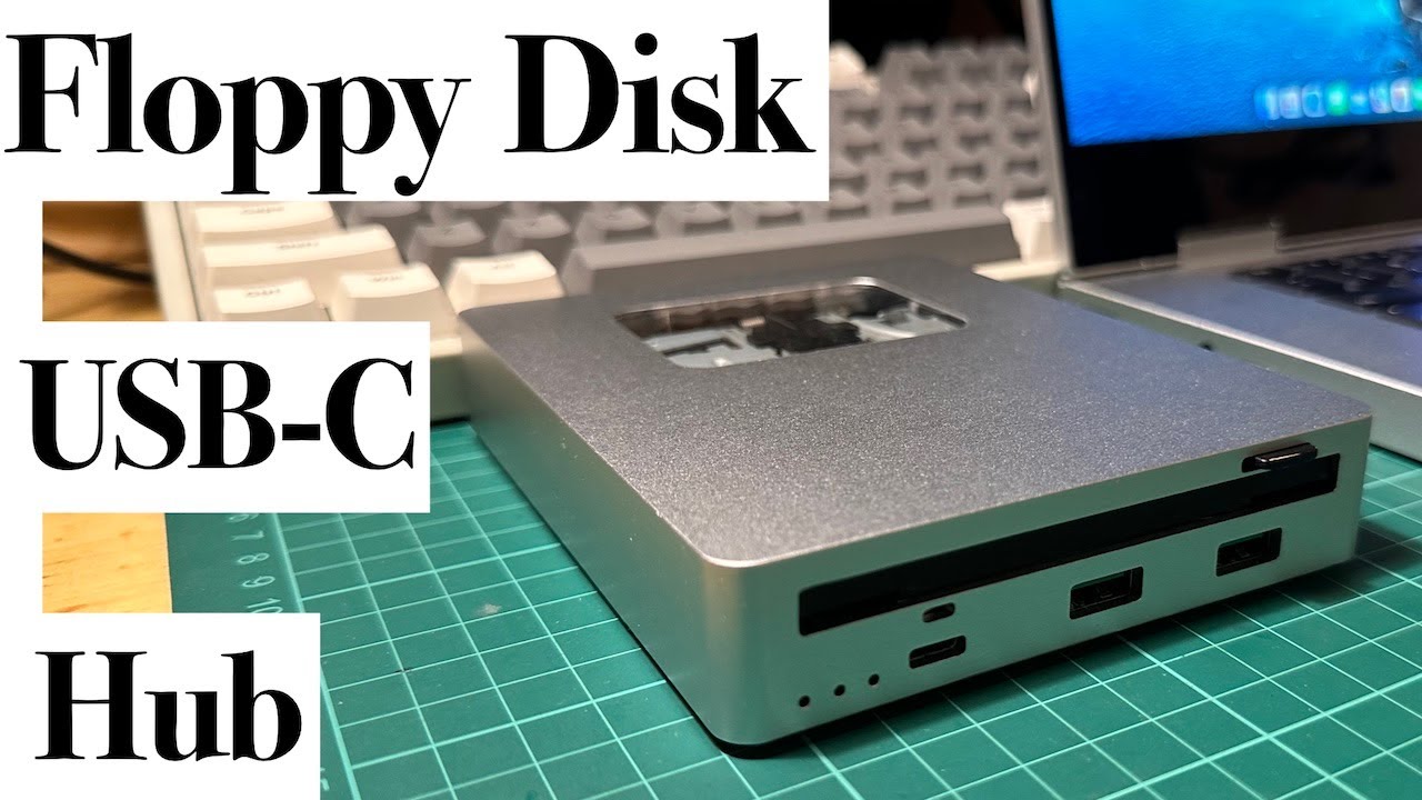 This USB Hub supports Floppy Disk - YouTube