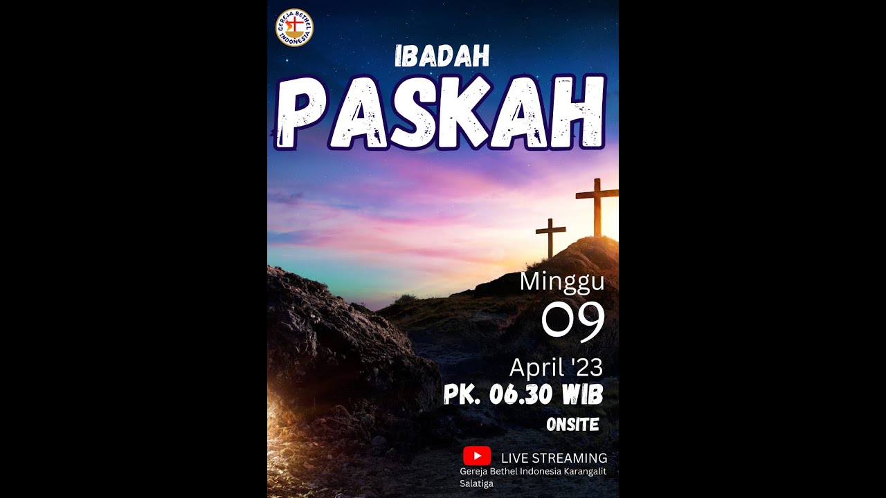 Ibadah Jumat Agung 06 30 Wib 07 April 2023 Gbi Karangalit Salatiga