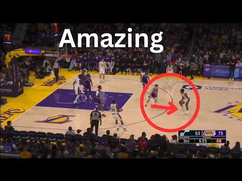 BRONNY JAMES was amazing in his NBA regular season finale