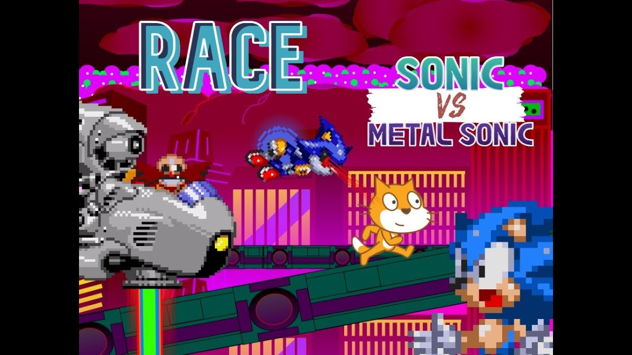 Making the Sonic CD race in scratch summed to 10.84 mins - YouTube