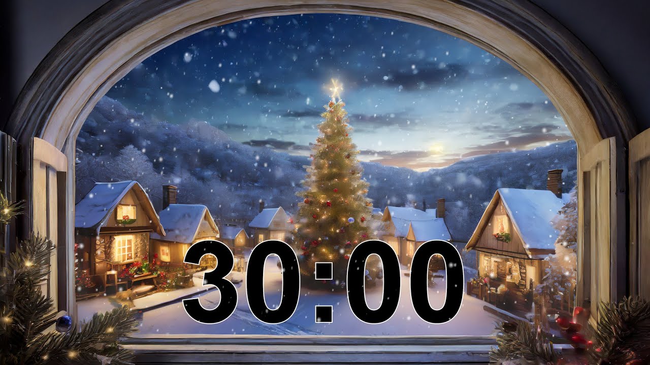 30 Minute Timer | Beautiful Christmas Music 🎄🎶 - YouTube