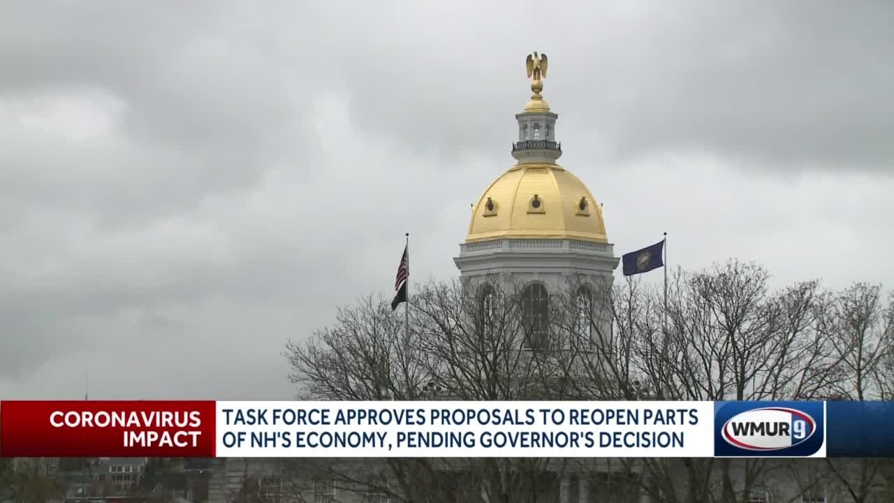 Task force approves proposals to reopen parts of NH's economy, pending ...