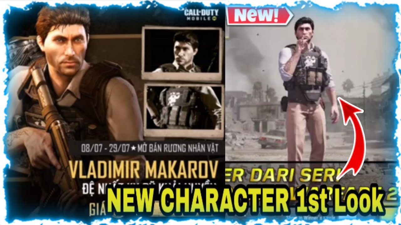Get New Character Vladimir Makarov - Upcoming New Character 1st Look ...