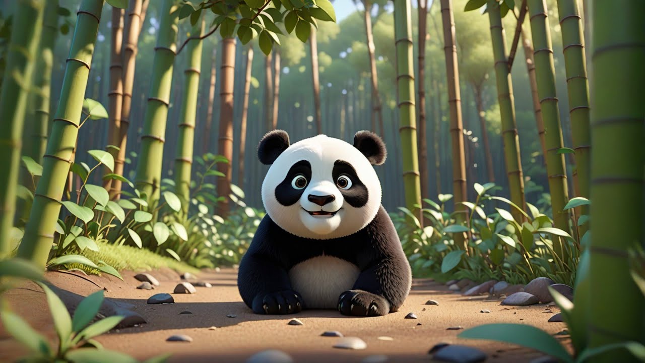 Panda Roll Around — Bamboo Fun Song! | Playful Panda Nursery Rhyme for ...