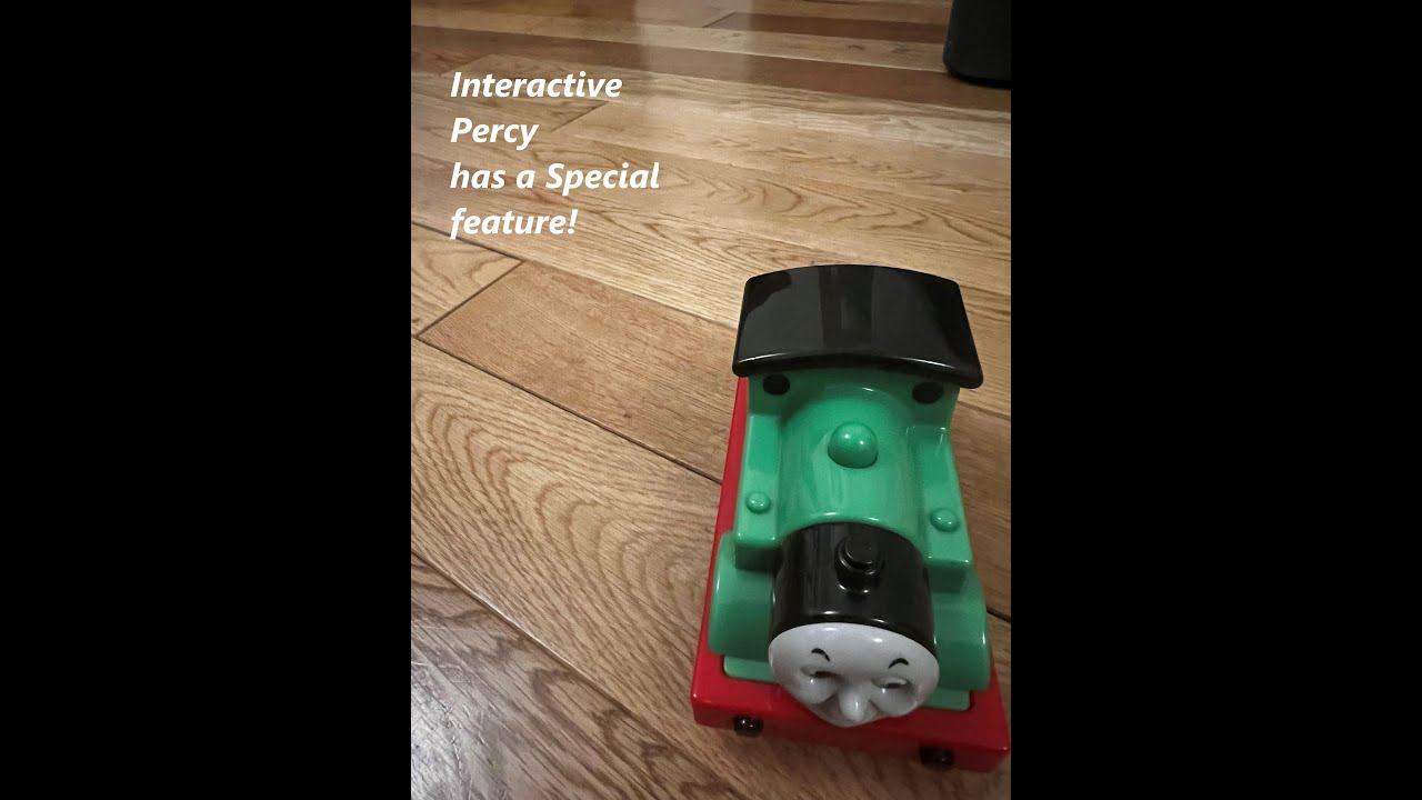 my first Thomas interactive Percy has a special feature - YouTube