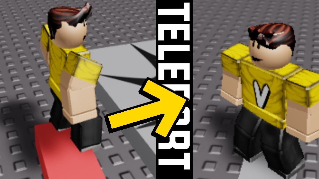How to make teleportation parts in Roblox! - YouTube