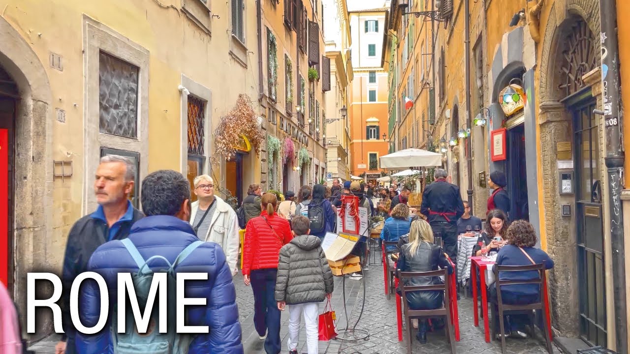 ROME 🇮🇹 Italy - Walking Tour 4K - YouTube