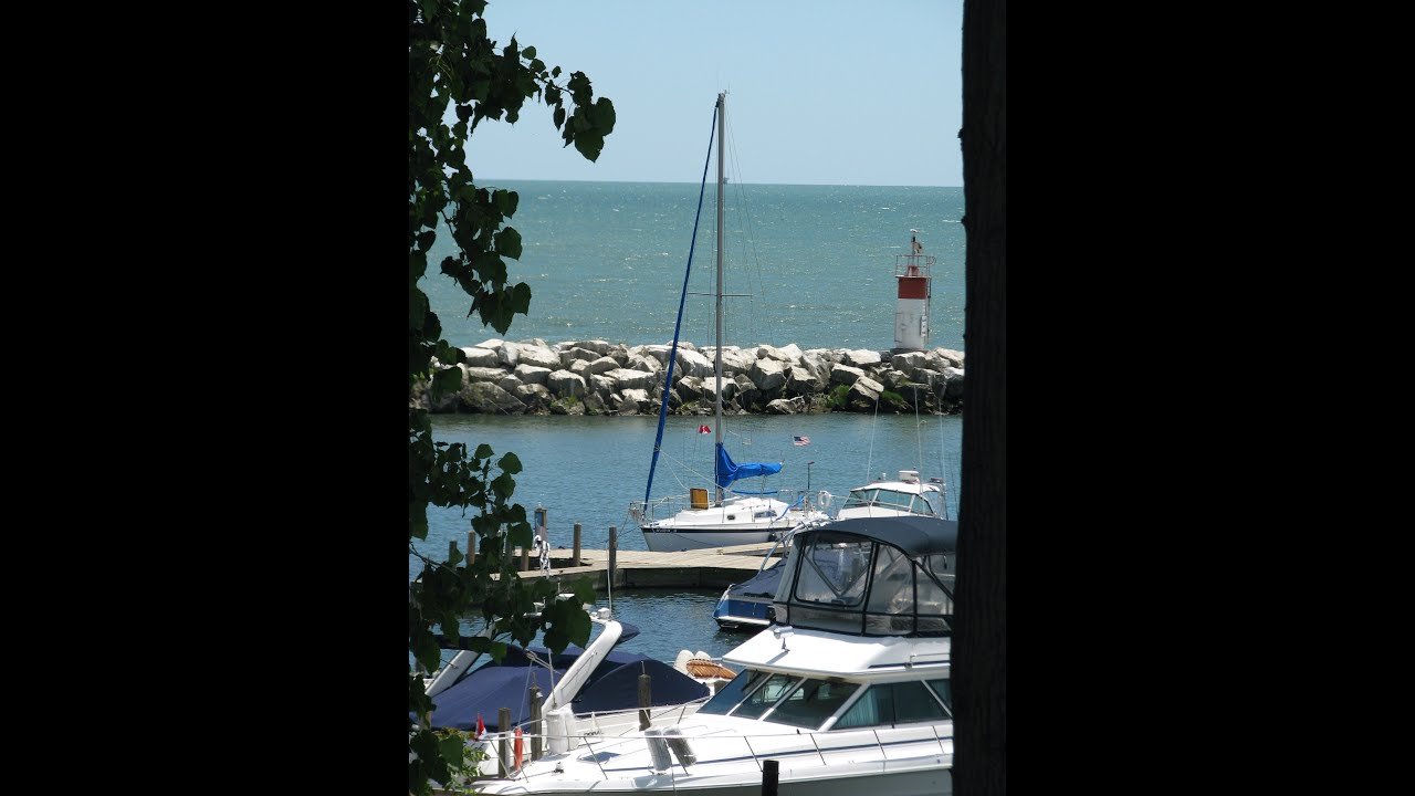 Circumnavigating The Great Lake Erie, Colchester, Canada - YouTube