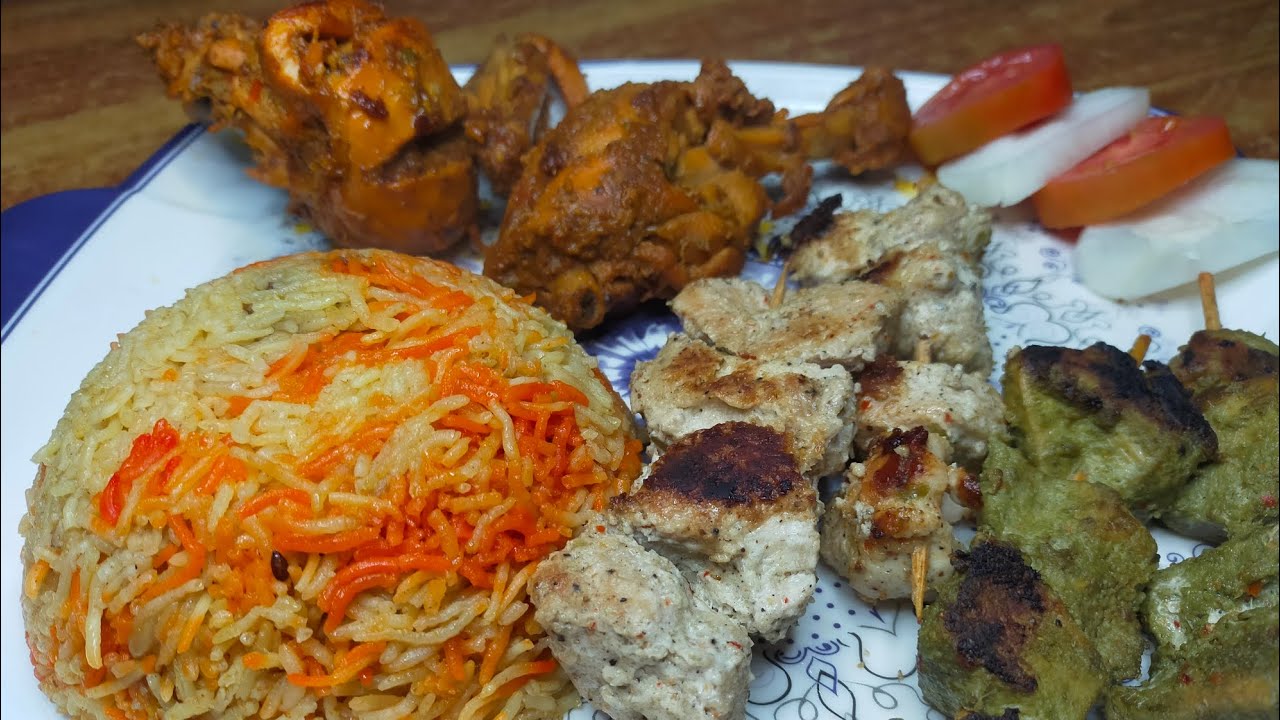 Chicken Tikka Platter Recipe @ Quick Food Kitchen - YouTube