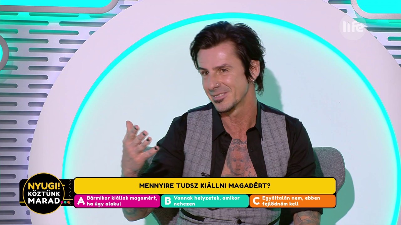 Kiss Endi: testileg hűtlen ember vagyok - Life TV - YouTube