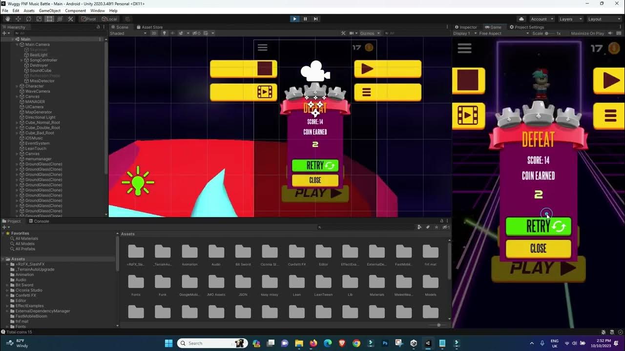 Wuggy FNF Music Battle Unity Source Code - YouTube