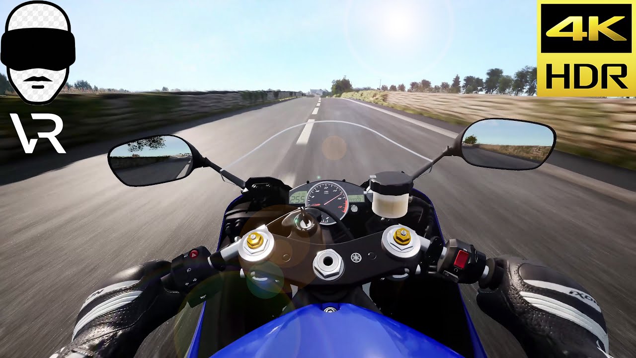 Yamaha R6 - Ride 4 Aggressive Gameplay [4K60] - YouTube