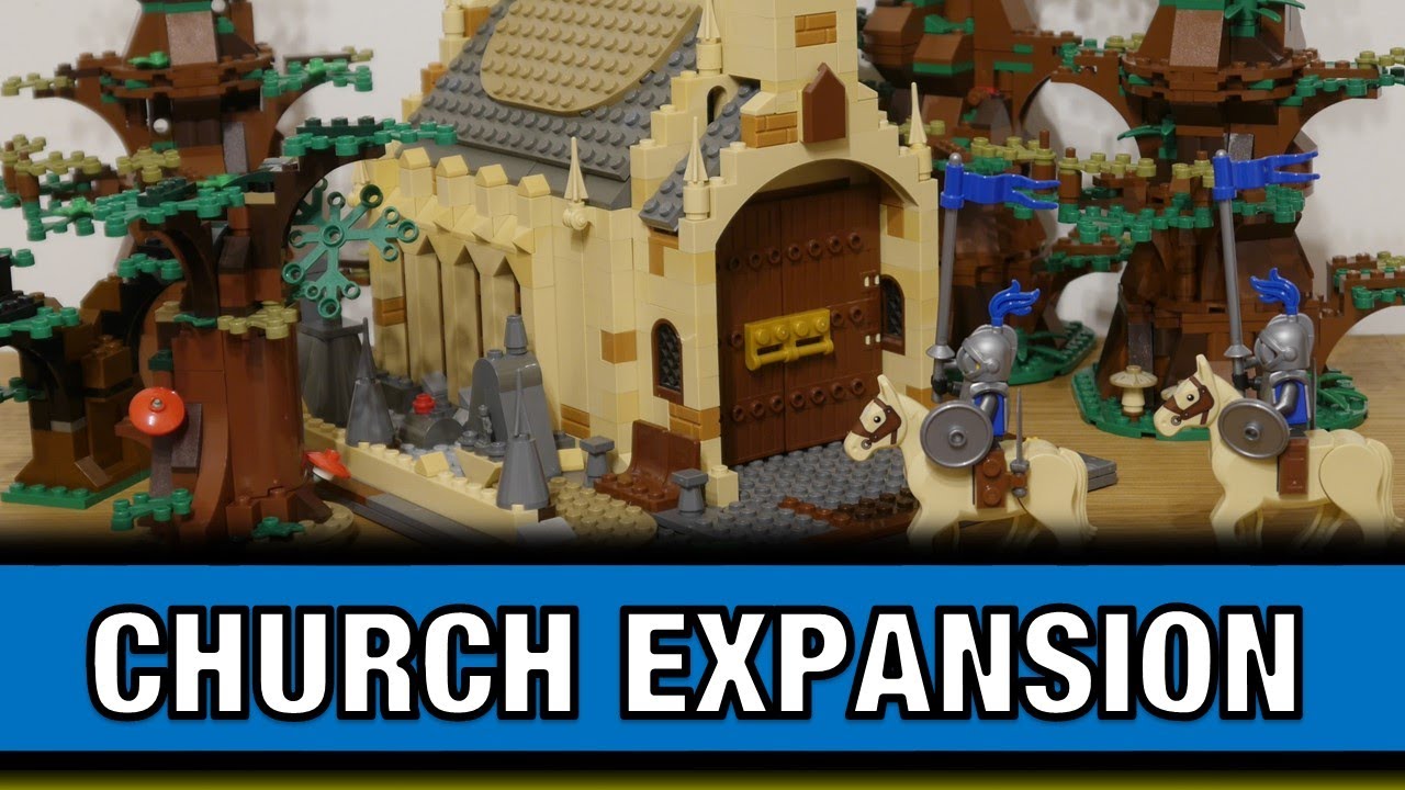 Lego Castle MOC Medieval Church Instructions Alternate Build Harry ...