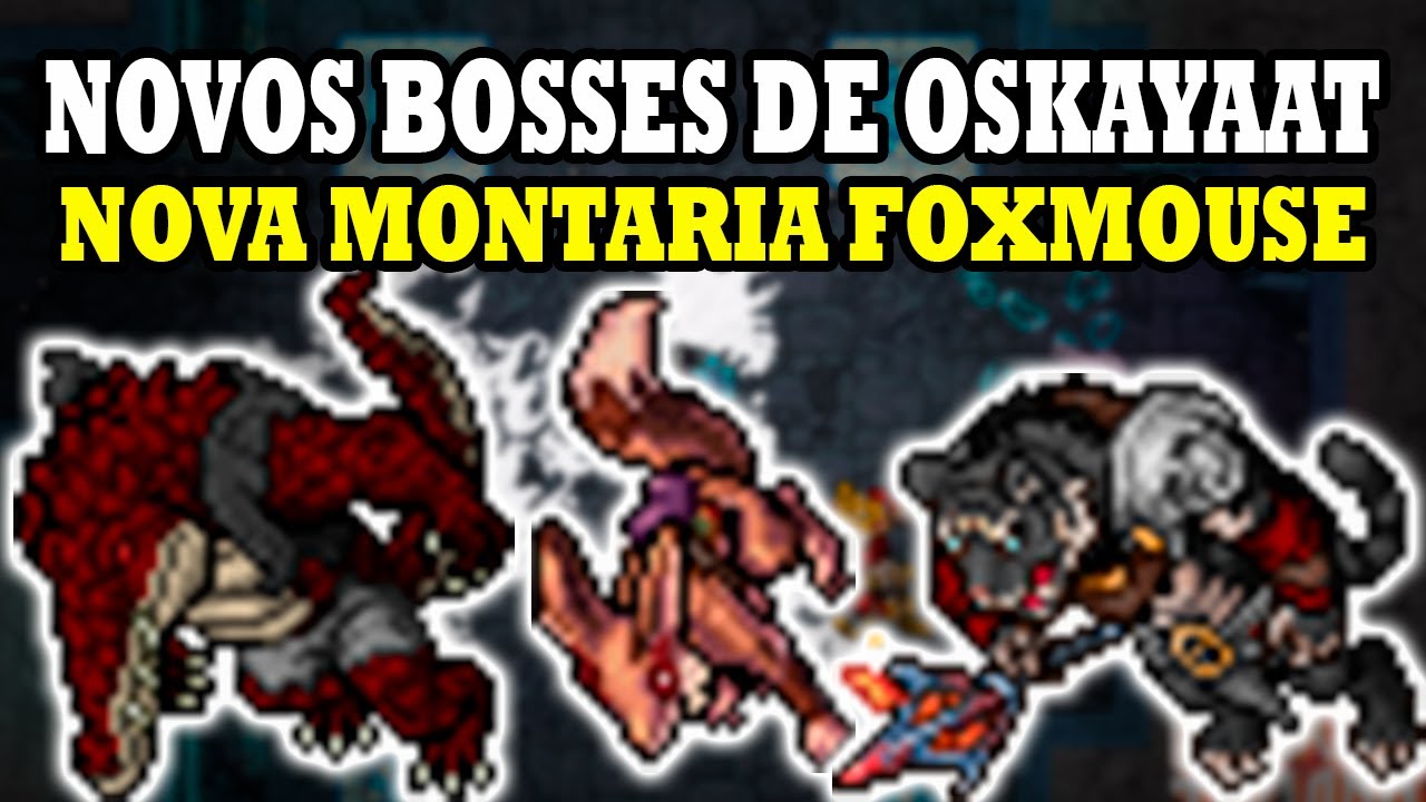 Tibia - Novos Bosses "Tamru The Black" e "Ayana The Crimson Curse" e ...