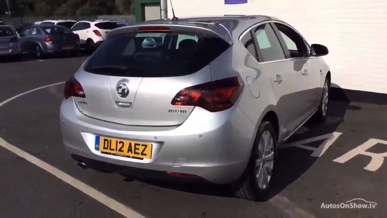 VAUXHALL ASTRA ELITE CDTI S/S ALUMINIUM/SILVER 2012 - YouTube