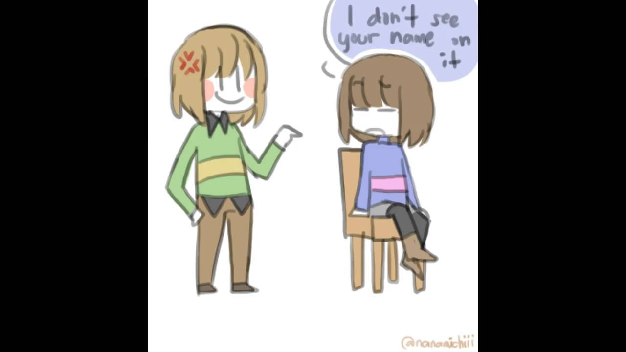 Undertale - Chara's Chair (Undertale Comic Dub) - YouTube