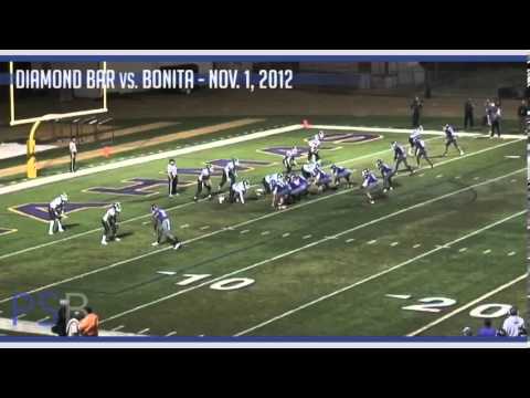 High School Football: Diamond Bar vs. Bonita, Nov. 1, 2012 - YouTube