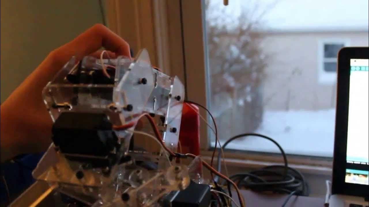 Robotic Arm Record/playback - YouTube