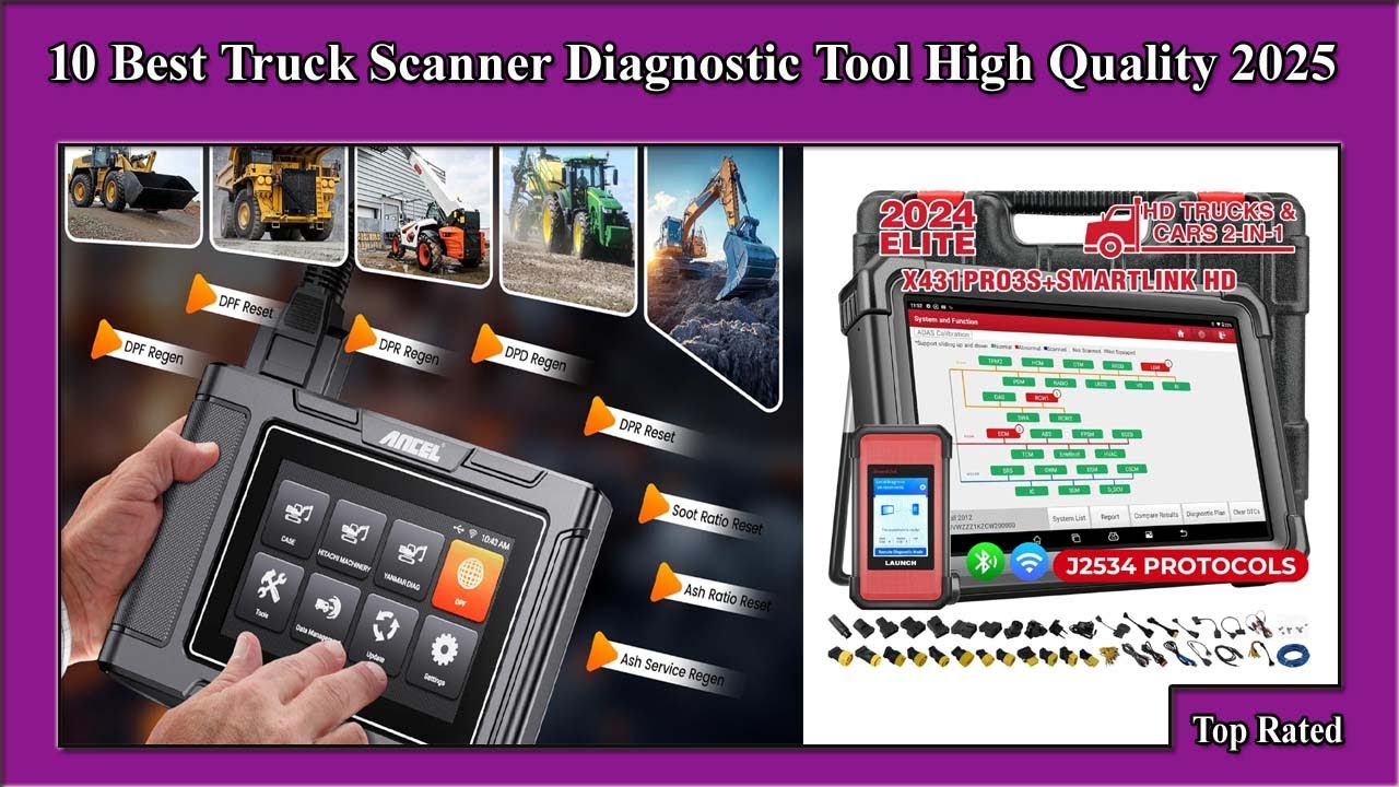 10 Best Truck Scanner Diagnostic Tool High Quality 2025 - YouTube