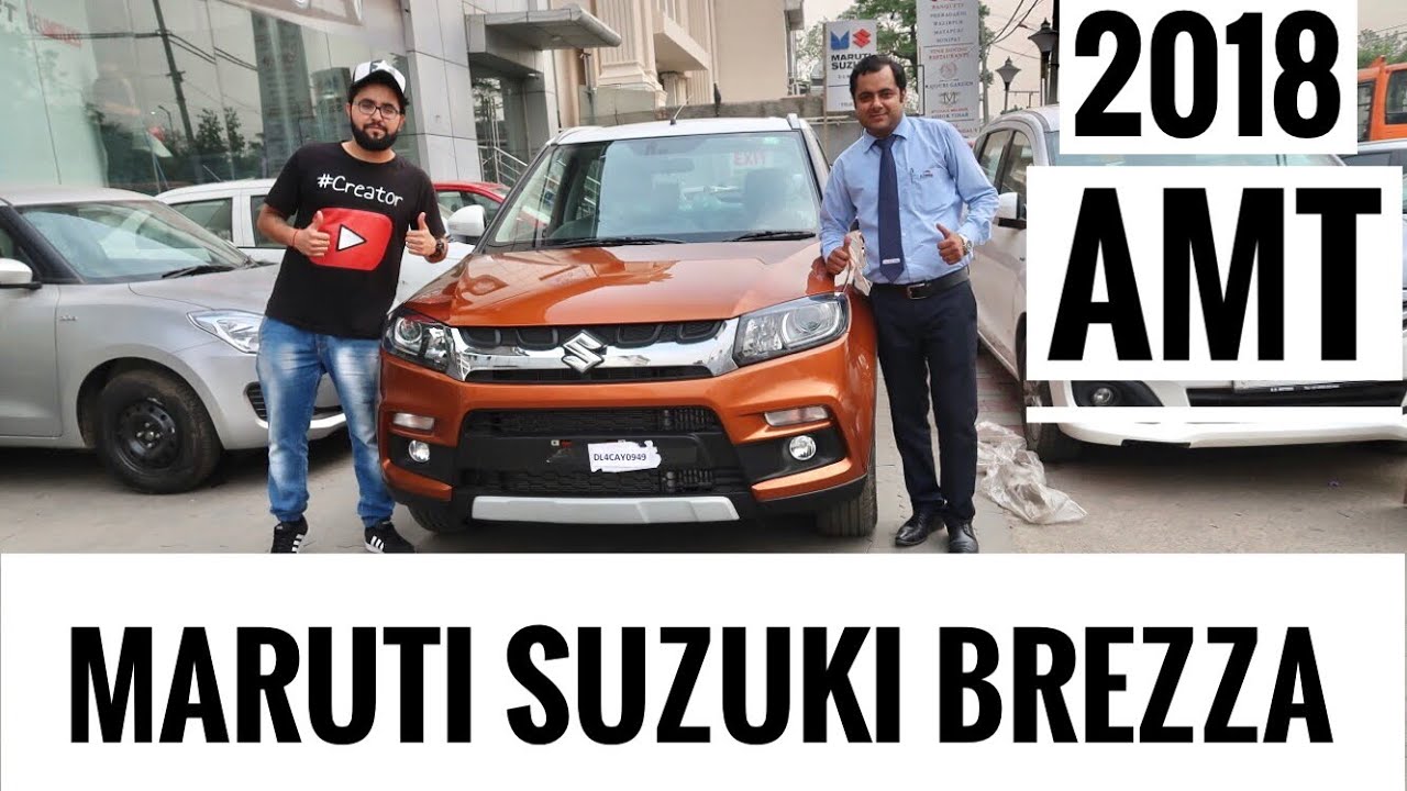 2018 Maruti Suzuki Vitara Brezza Amt | 2018 Vitara Brezza Amt | Brezza ...