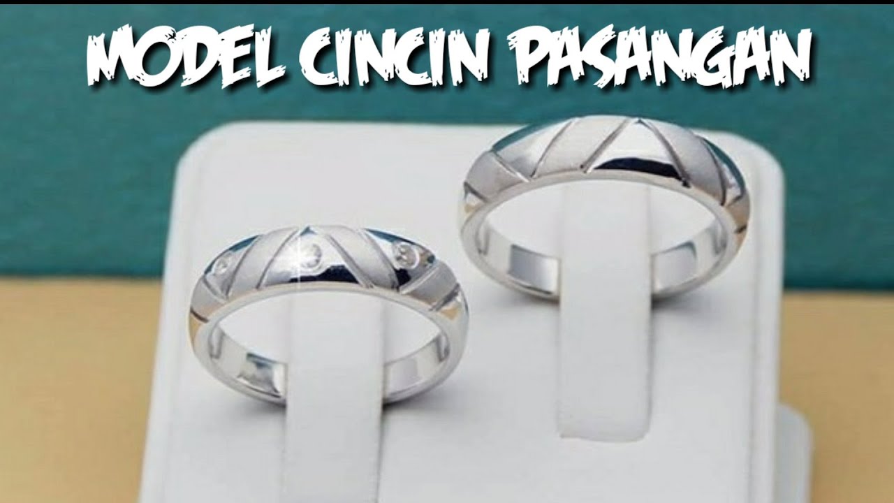 Model cincin pasangan terbaru | model cincin pasangan perak - YouTube