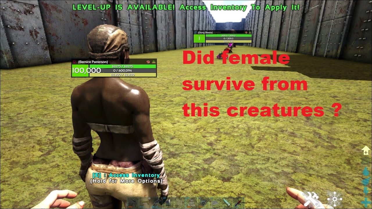 Female level 100000 Versus All base creatures level 1, did female ...