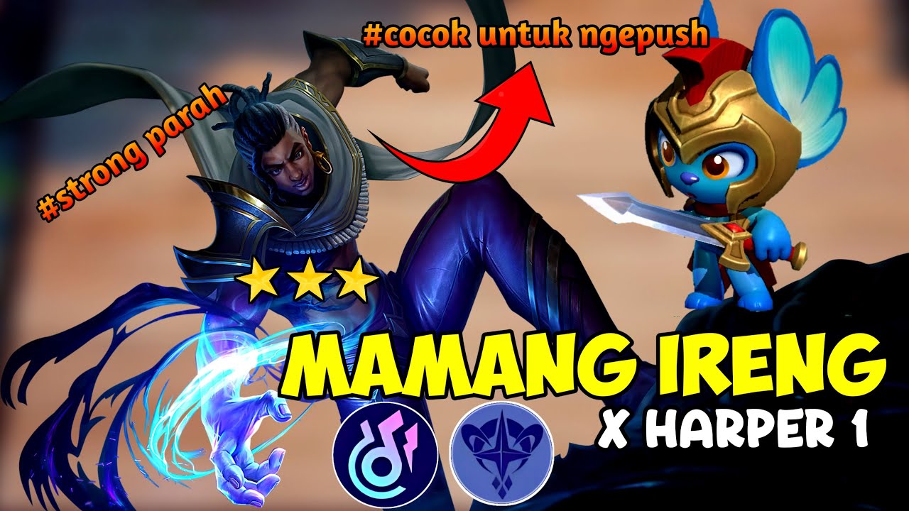HARPER 1 BRODY ASTRO STRONG PARAH !! COCOK BUAT PUSH RANK !! COMBO ...