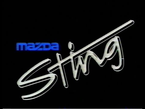 Mazda Sting Old advert - YouTube