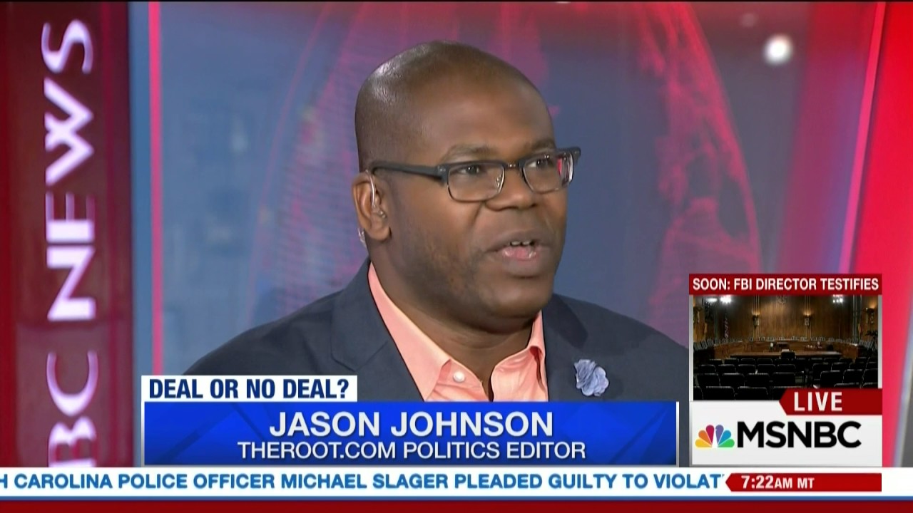 MSNBC: Dr Jason Johnson on Trump's Effort to Sway GOP Votes to Repeal ...
