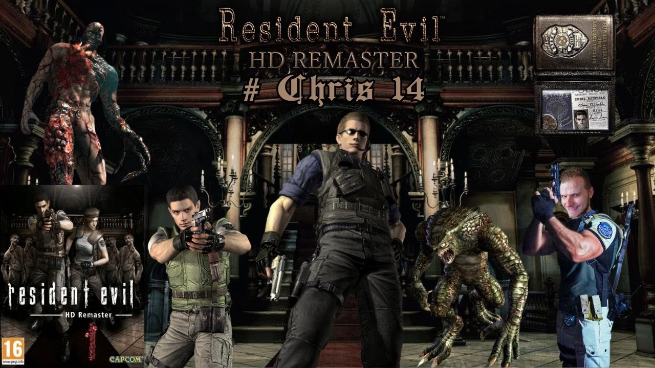 RAFFLESIA! (Resident Evil HD Remastered) "4K" #Chris 14 - YouTube