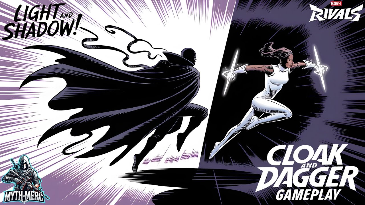 Marvel Rivals: Cloak and Dagger Character Guide & Gameplay | Myth_Merc ...