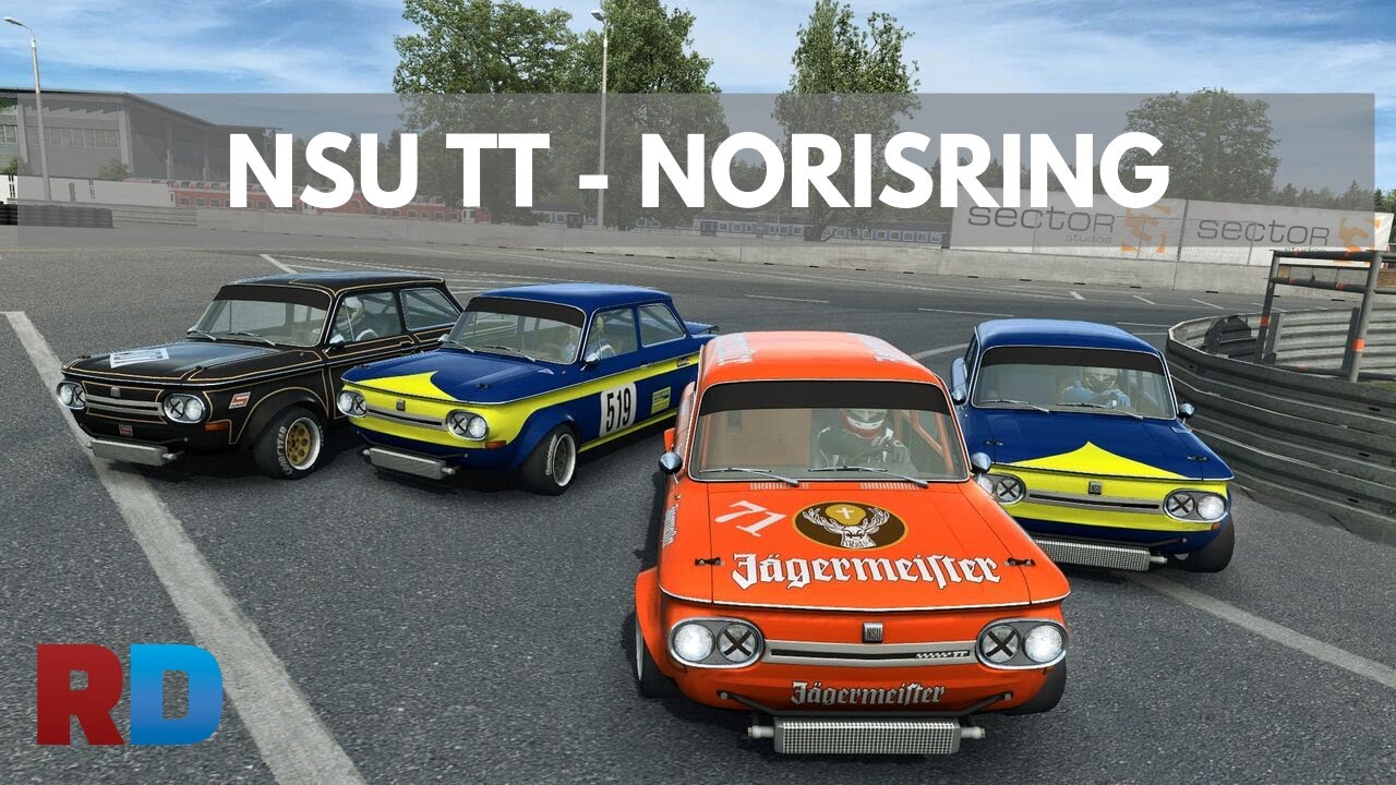 RaceRoom | RD Club | NSU TT - Norisring - Onboard [VR] - YouTube