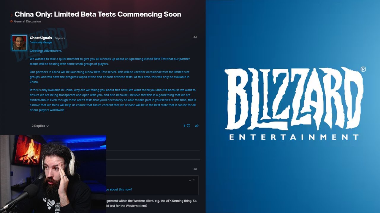 Blizzard Wants Me To Move To China.. - YouTube