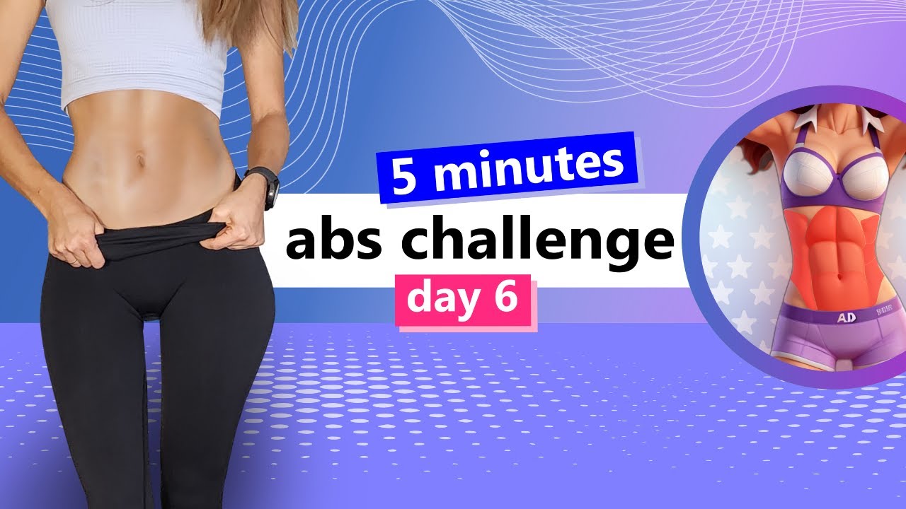 Get THIN WAIST in 7 DAYS | ABS Workout Challenge | Day 6 - YouTube
