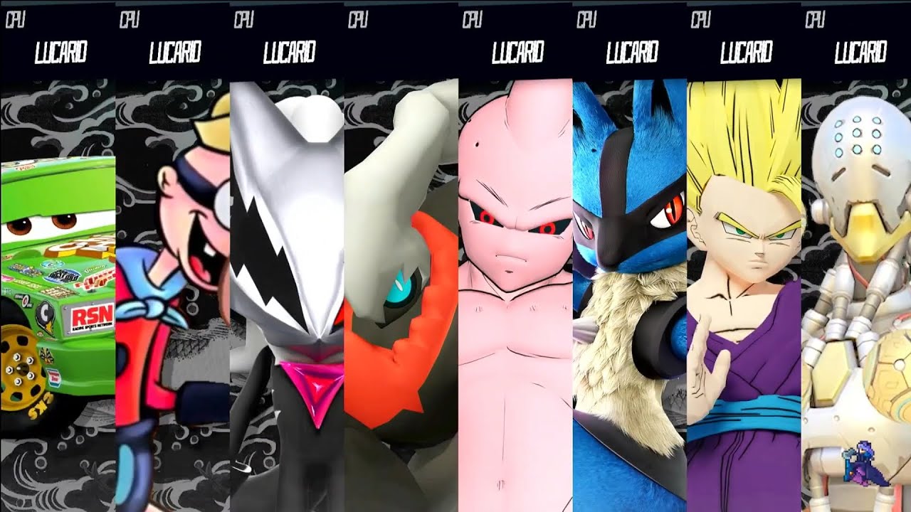 Lucario Mod Battle - Super Smash Bros Mods - YouTube