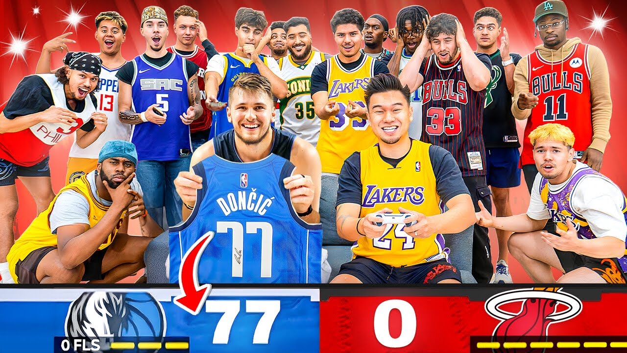 $1000 NBA 2K Tournament but Jersey Number = Points Scored - YouTube