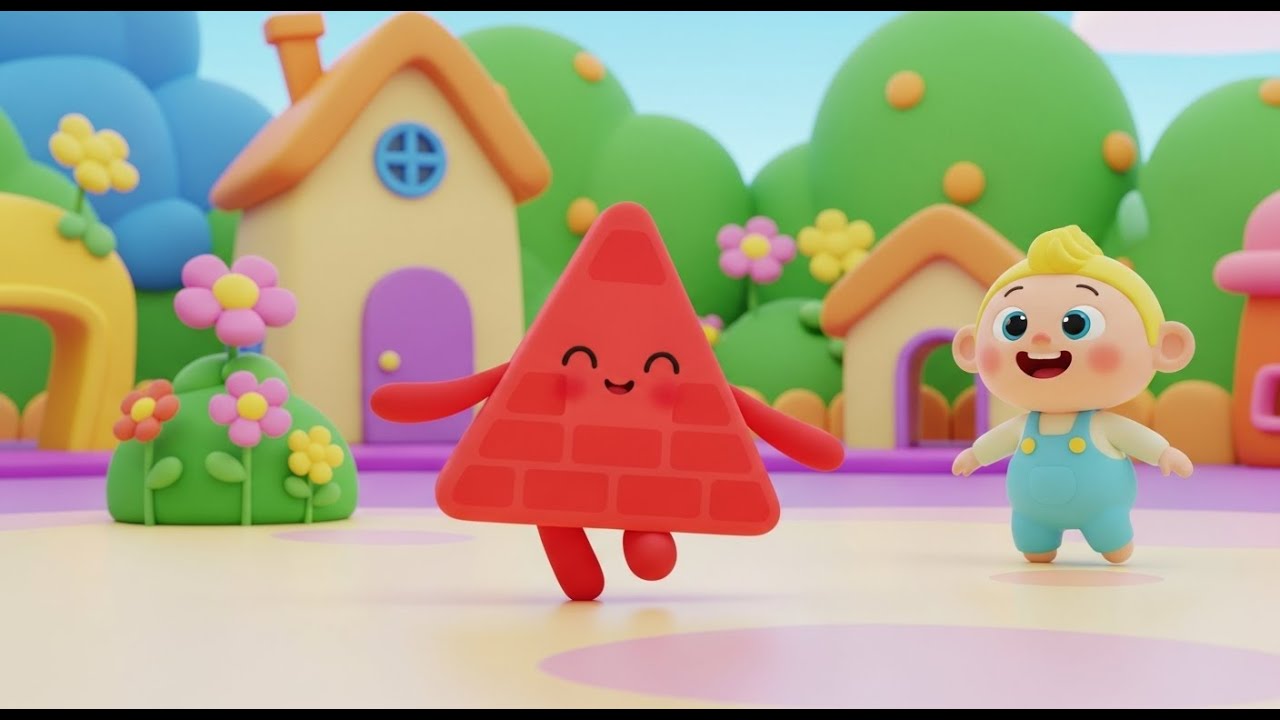 Tap the Triangle That’s Dancing | Best Nursery Rhymes and Kids Songs ...