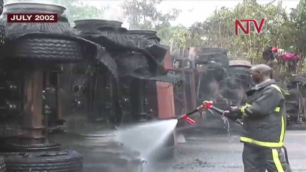 A history of fuel fire outbreaks on Uganda's roads - YouTube