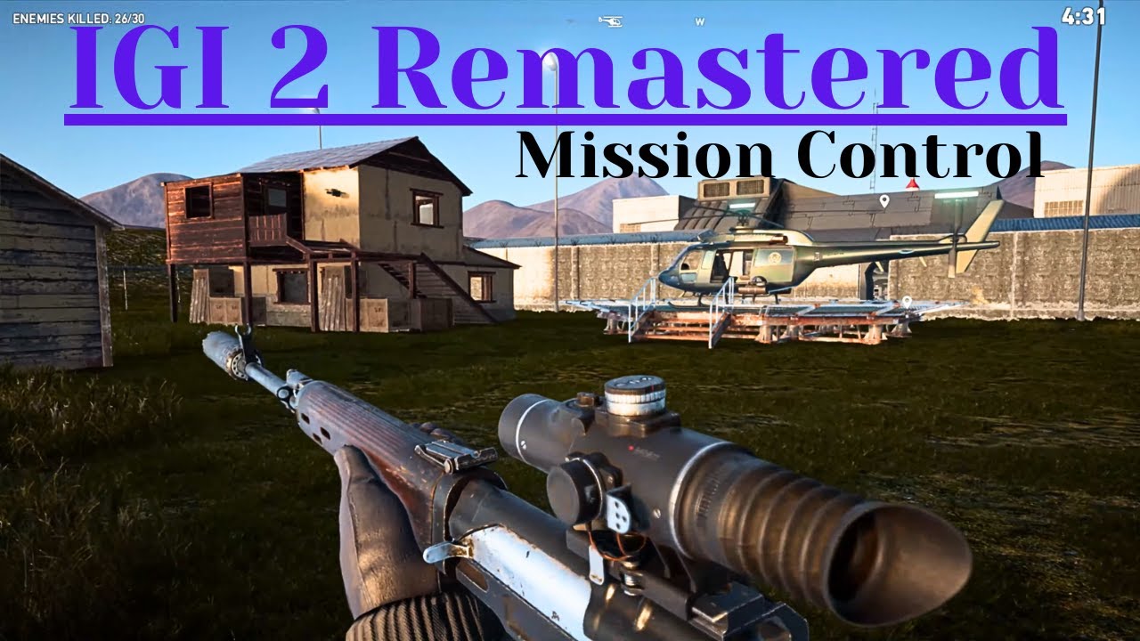 IGI 2 Remastered Mission 18 - Mission Control #igi #igi2covertstrike ...