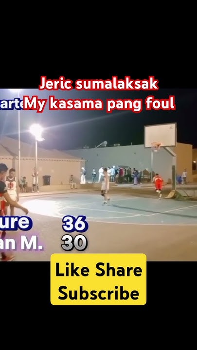 Buhay ofw jerick sumalaksak at may Kasama pang foul #ofw #basketball #ofwlife #sports #buhayofw ...