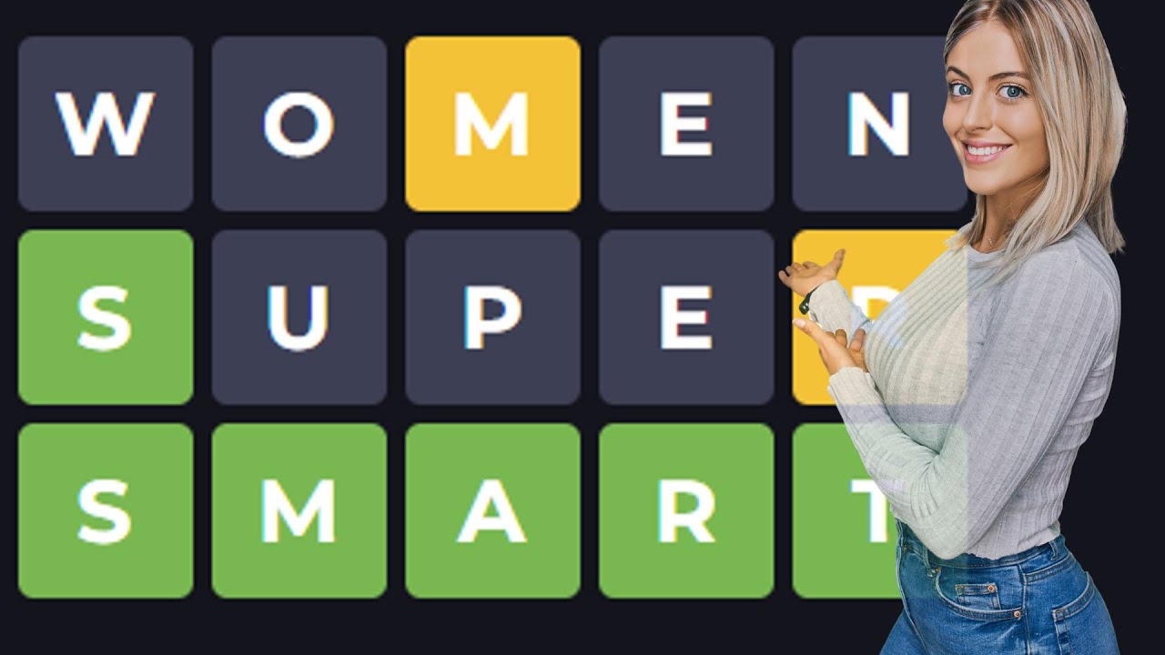 Are Women Just Better At Wordle? - YouTube