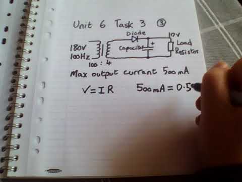 Calculate minimum load resistance - YouTube