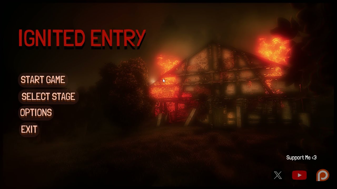 Ignited Entry[ psychological horror game]4K Commentary part1 # ...