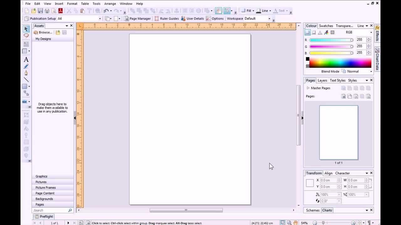 Serif PagePlus X7 Tutorial - Rulers and Ruler Guides - YouTube