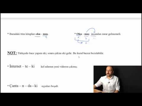 Sözcükte Yapı - 3. Bölüm (Çekim Ekleri)