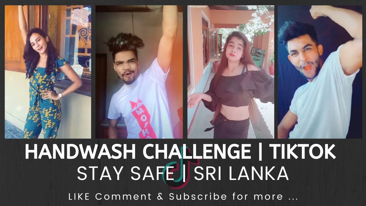 HAND WASH CHALLENGE TikTok musically Videos | Tik Tok Sri Lanka | STAY ...