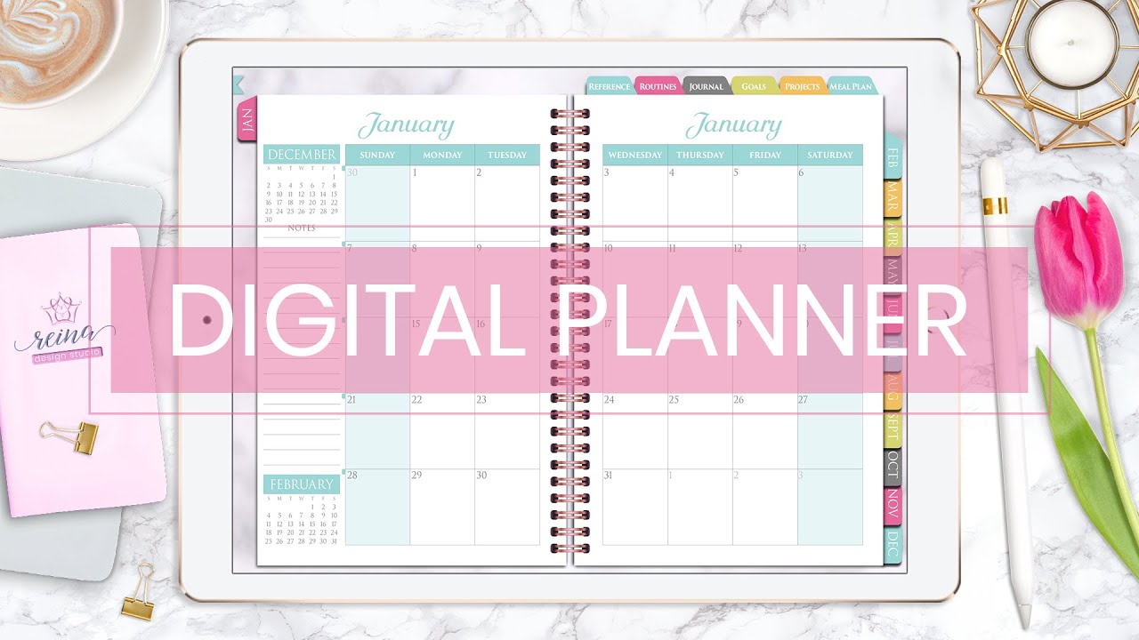 Introducing the Lexi Planner | Digital iPad & Tablet Planner - YouTube